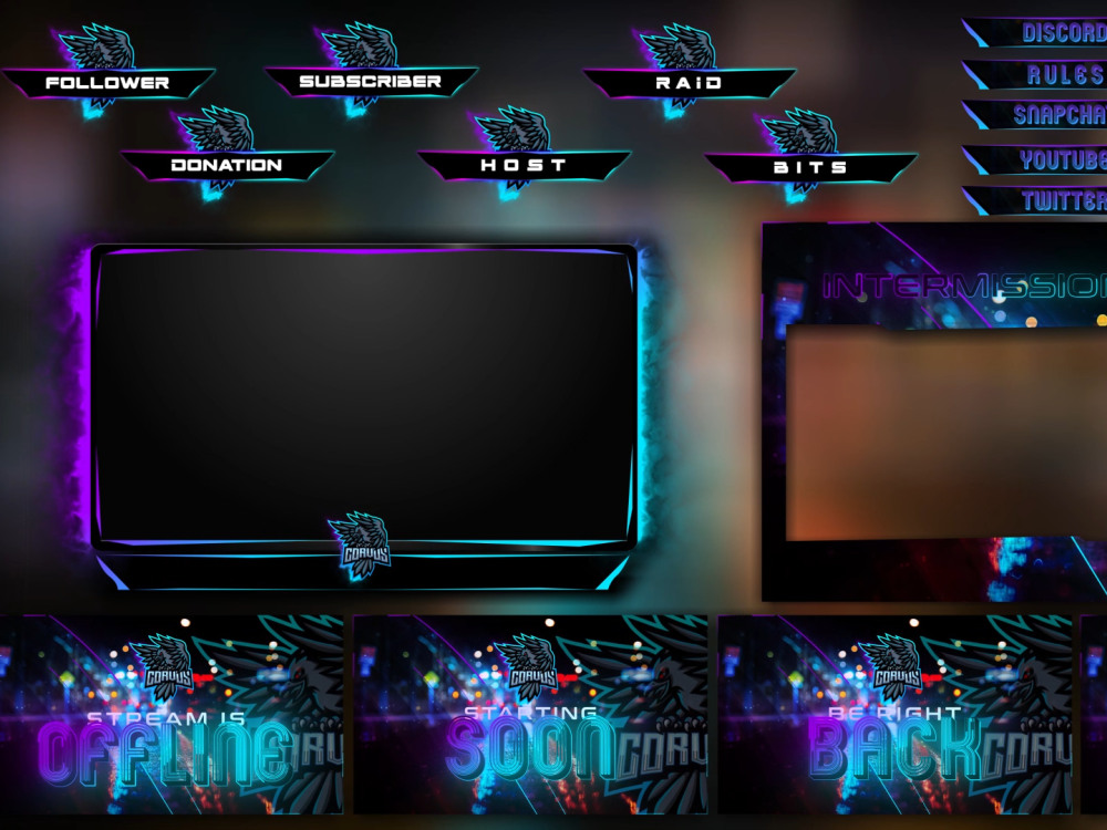 Amazing Custom Overlay design That match your vibe | Upwork