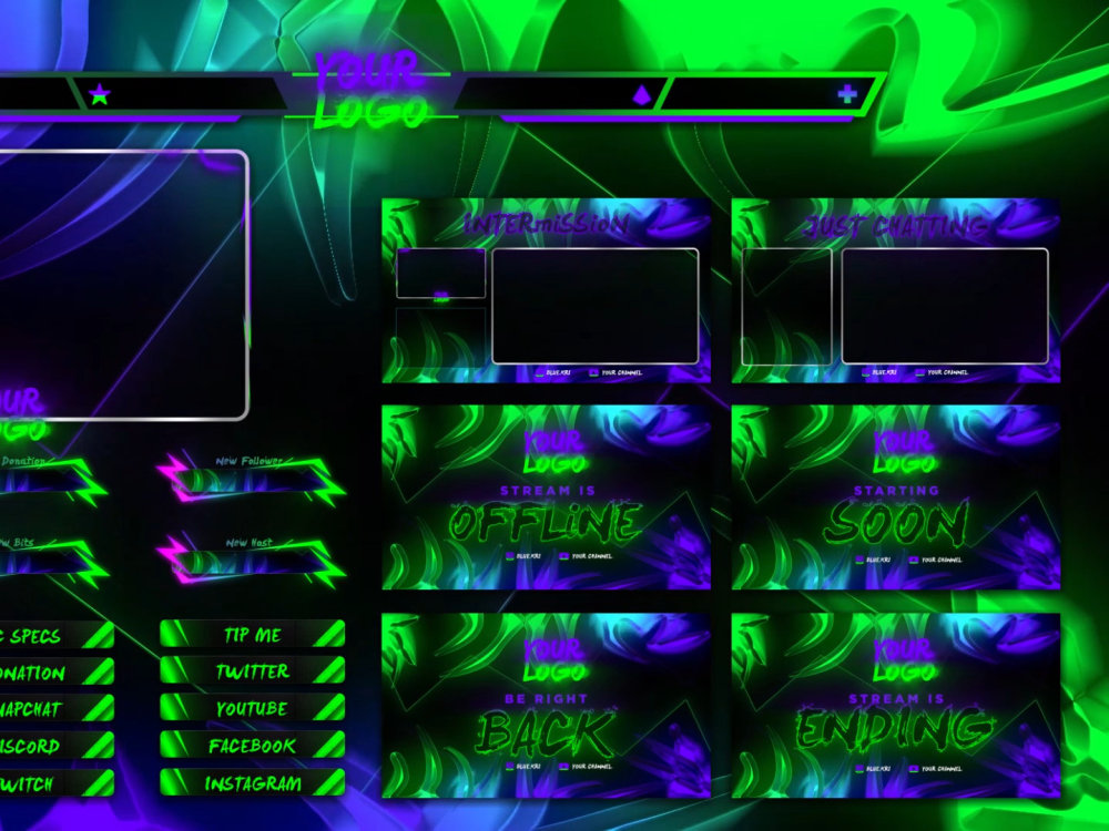 Amazing Custom Overlay design That match your vibe | Upwork