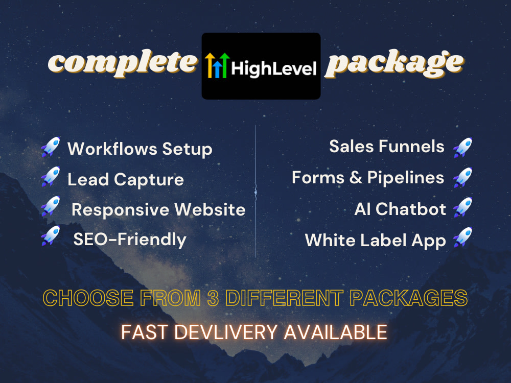 GoHighLevel Landing Page, GHL Sales Funnel, GHL Automation and CRM ...
