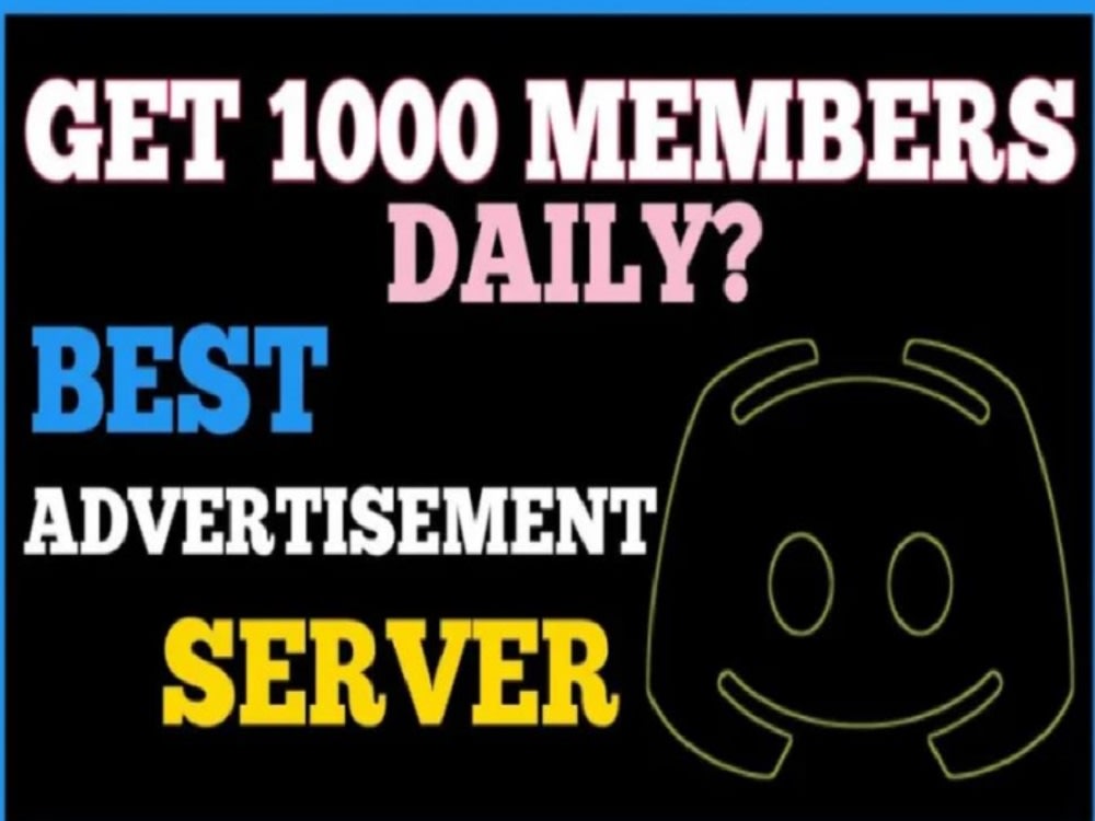 Advertise,boost and grow your discord server to get real and active ...
