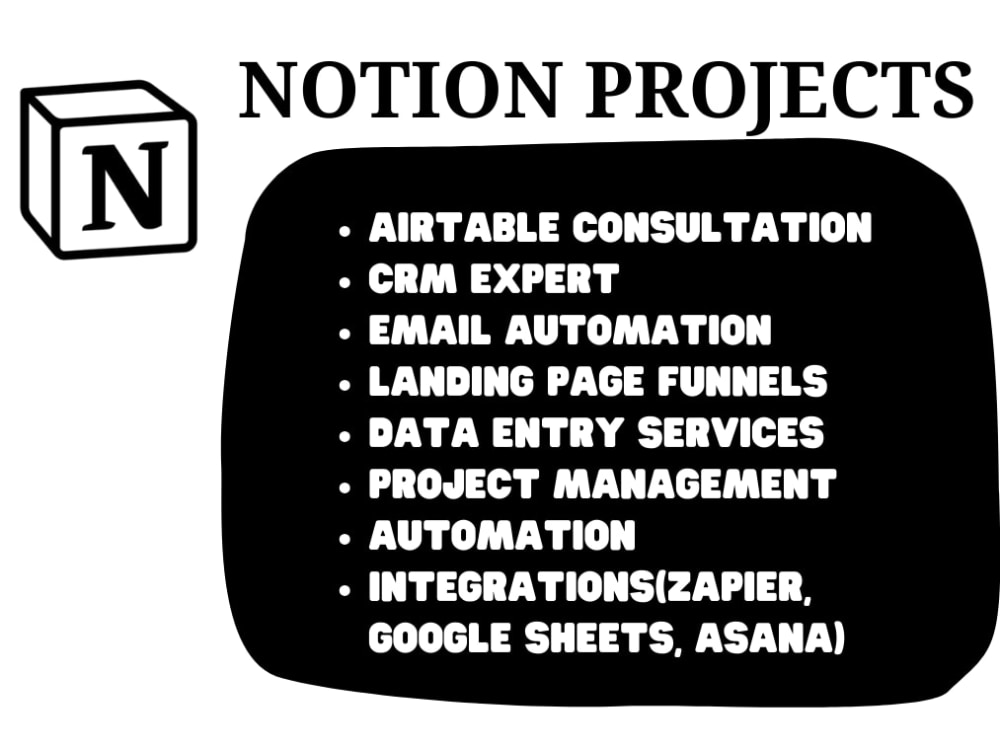 A custom built notion workspace and template | Upwork