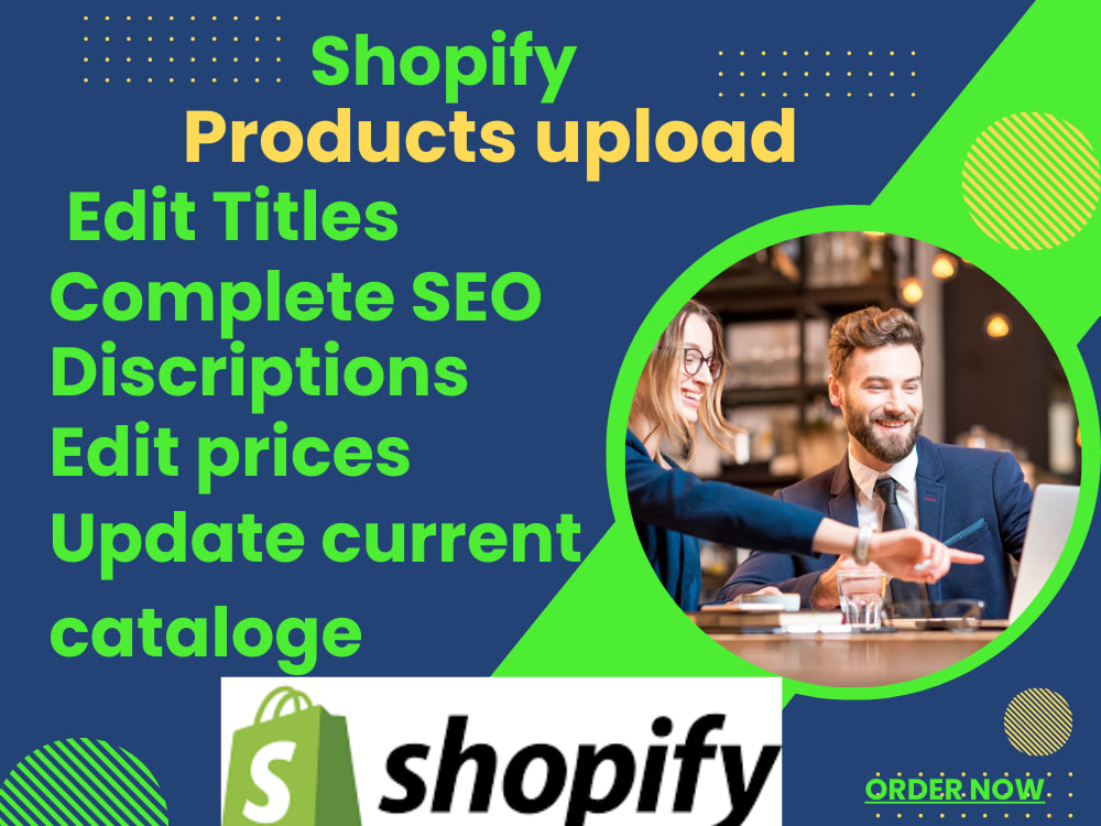 Shopify products upload ,list products and shopify collection with full ...