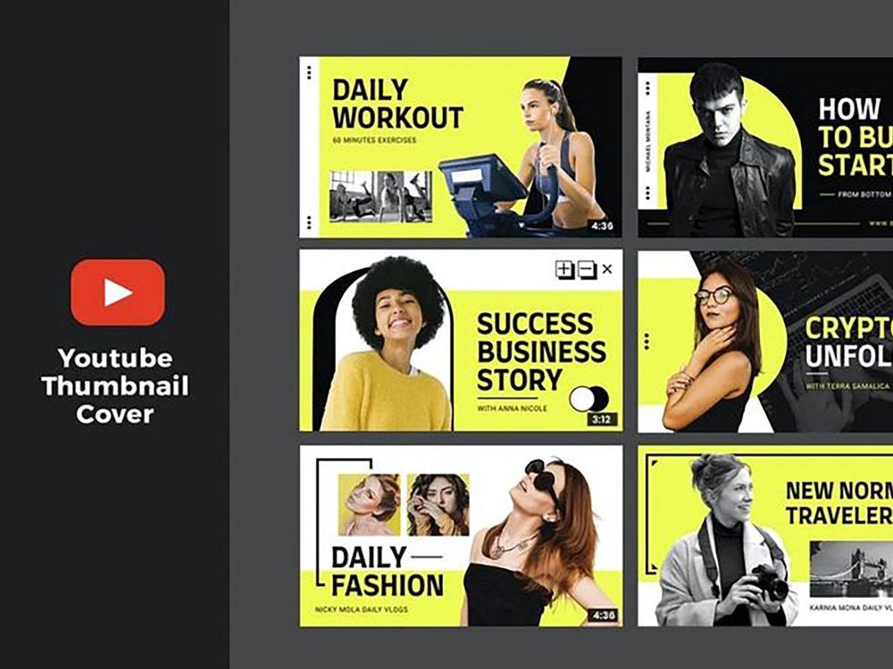 Youtube Thumbnail For Psd File | Upwork