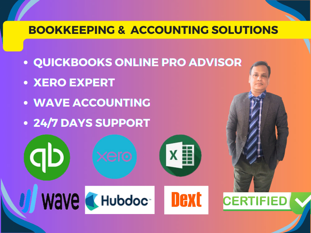 Bookkeeping And Accounting Services Quickbooks Online Xero Wave Or