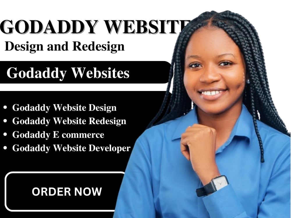 GoDaddy Website Design, GoDaddy Website Redesign, Landing Page ...