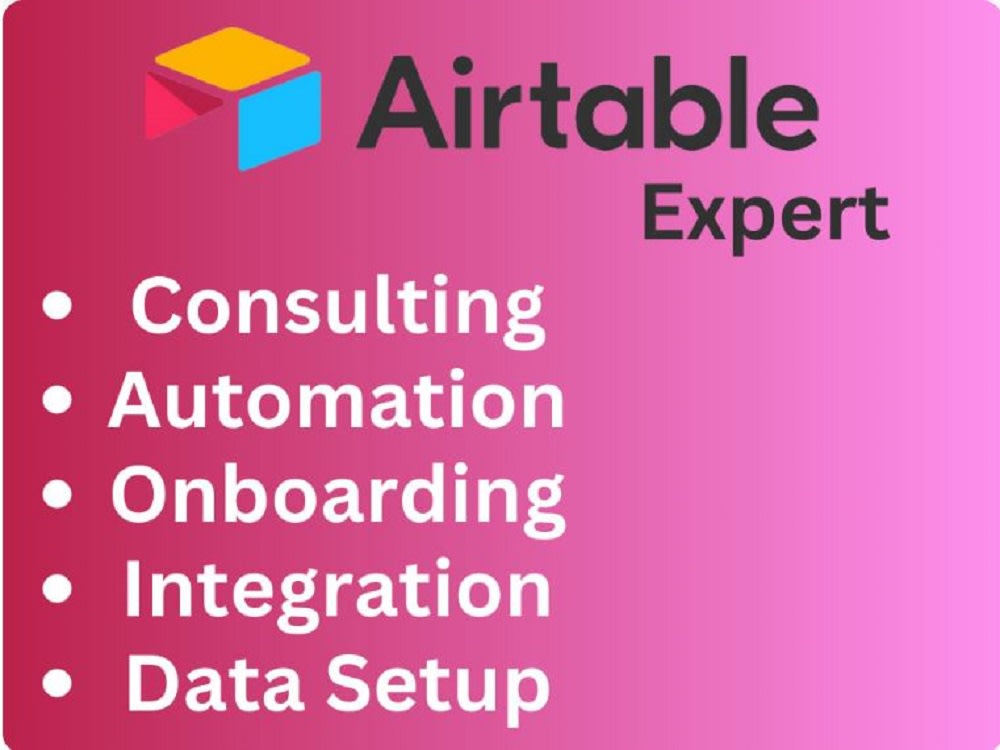 Expert airtable database, airtable automation, softr website | Upwork