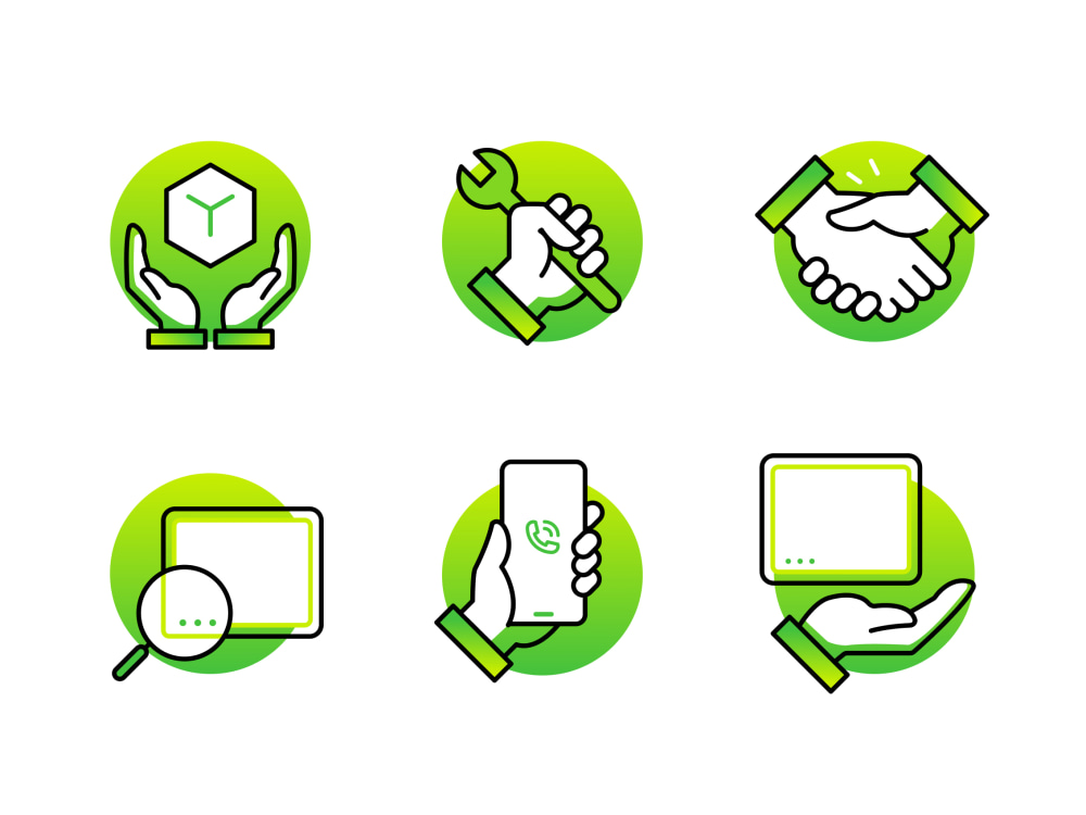 A set of professional quality icons for your business | Upwork