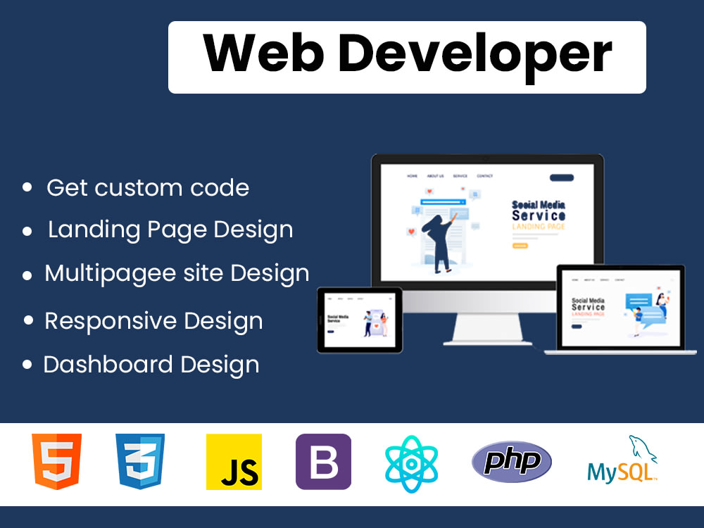 A compete frontend and backend user-friendly website. | Upwork