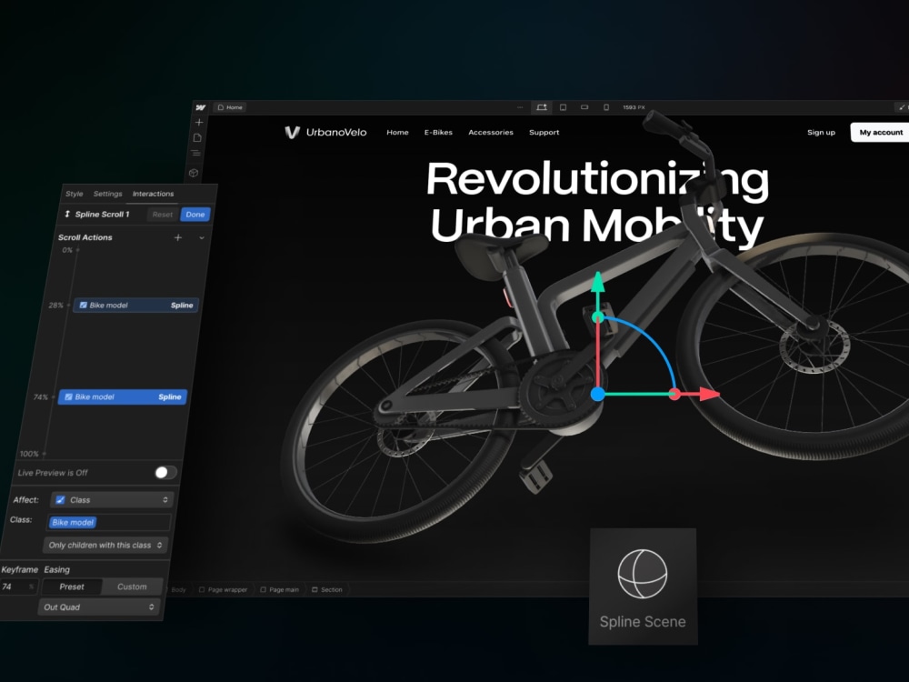 Webflow website with client First system | Upwork