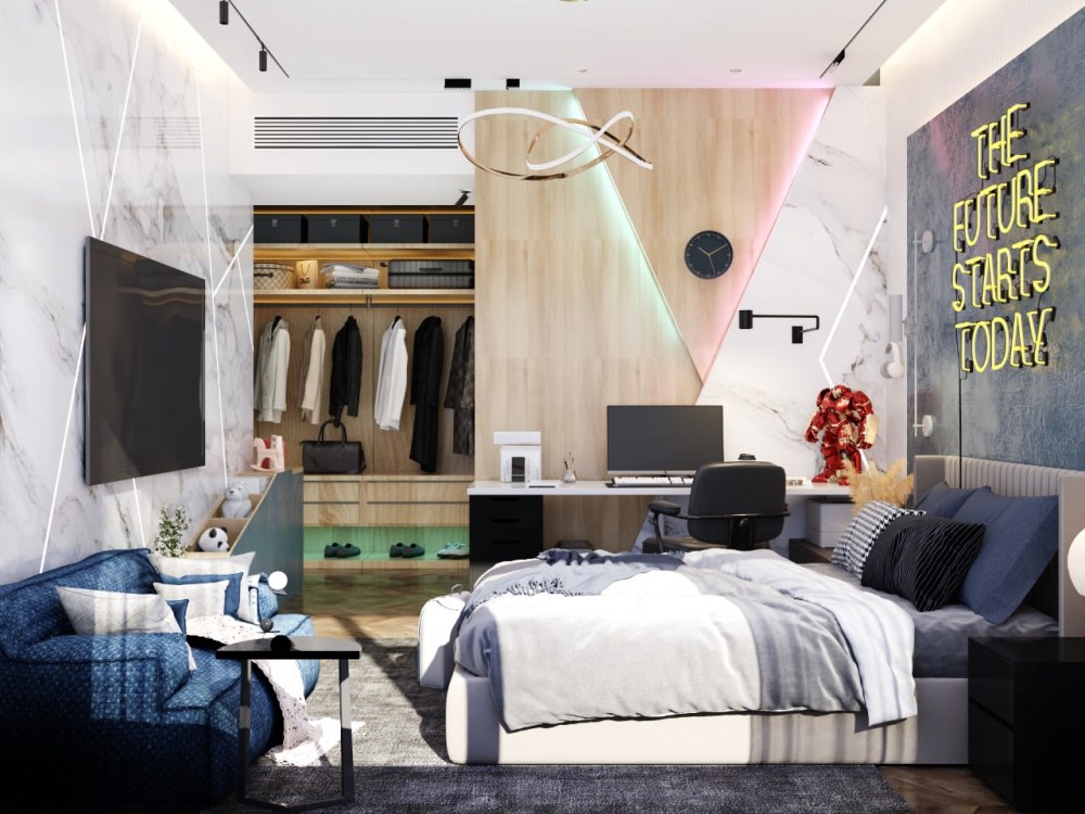 3d Realistic interior designing with drawings | Upwork