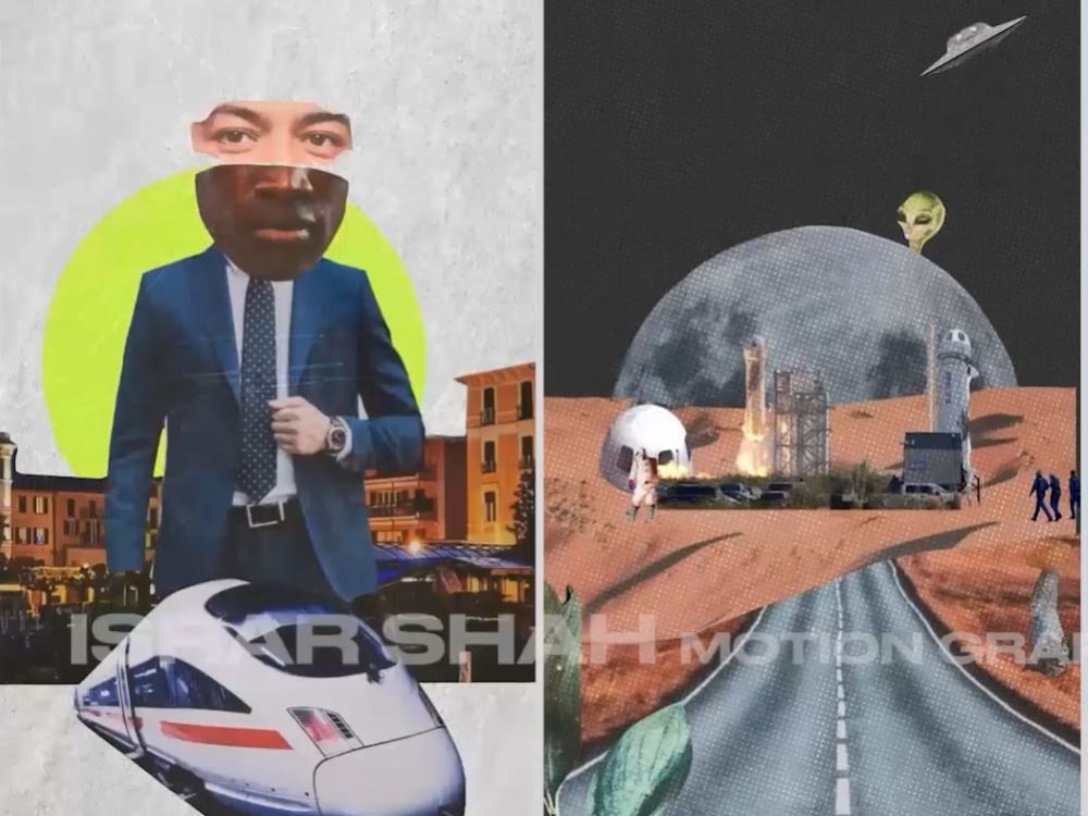 Collage art Animation style video | Upwork