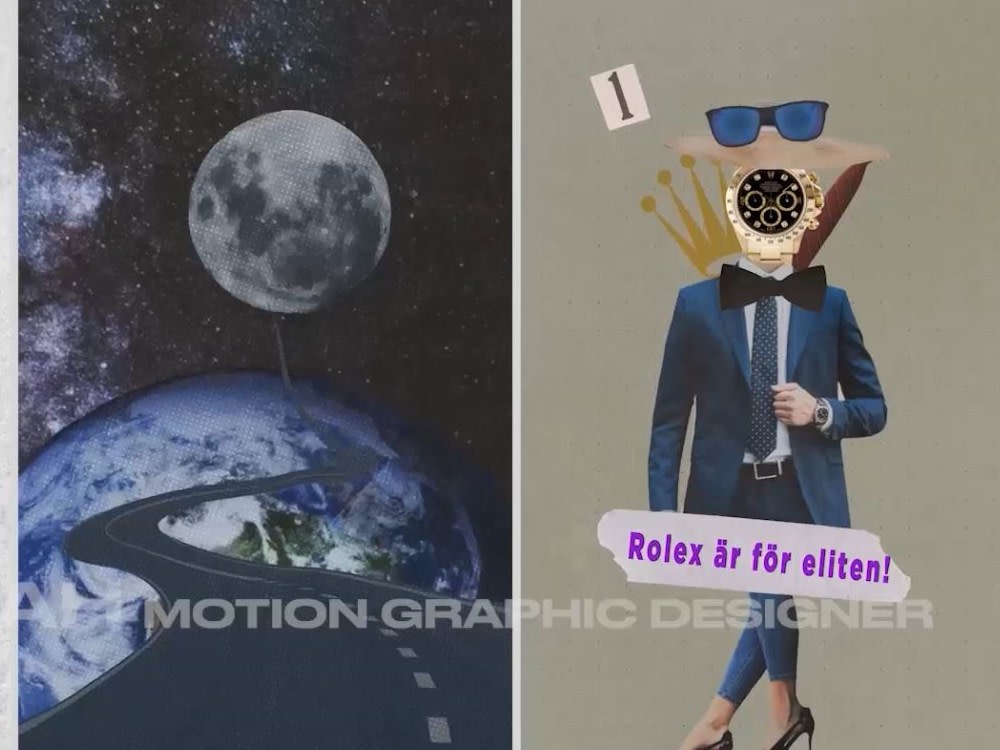 Collage art Animation style video | Upwork