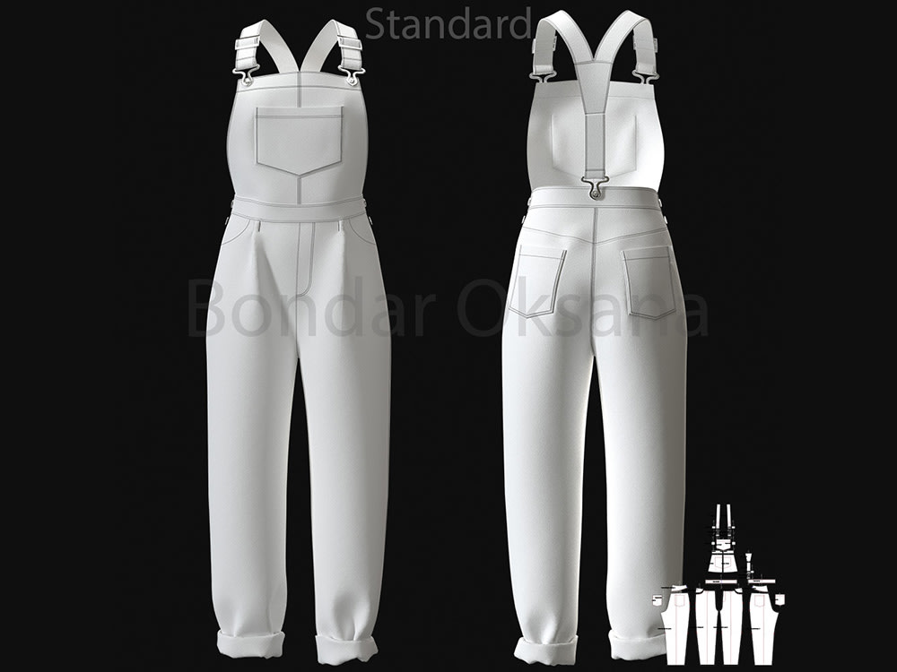 SEWING PATTERNS FOR PANTS | SHORTS | CLO 3D | Upwork