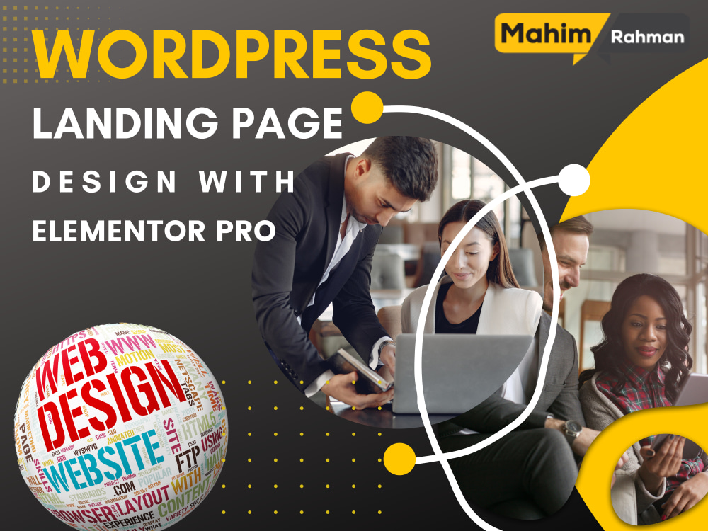 WordPress Landing Page Design Using Elementor Pro | Upwork