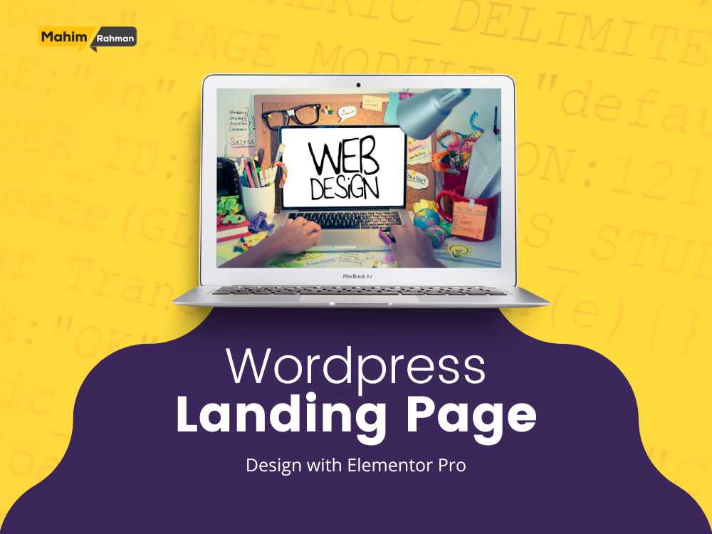 WordPress Landing Page Design Using Elementor Pro | Upwork