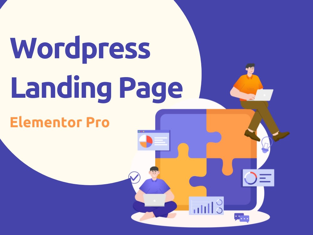 WordPress Landing Page Design Using Elementor Pro | Upwork
