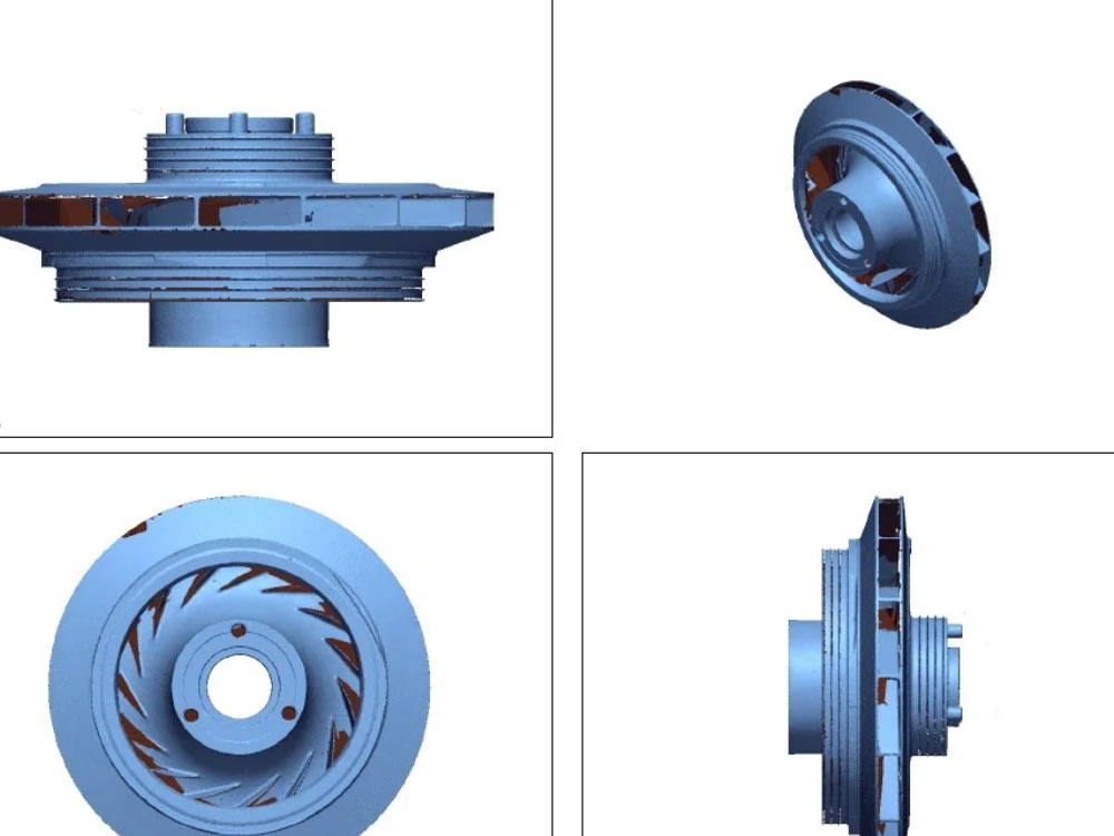 A STL scan file to 3D CAD , STEP model | Upwork