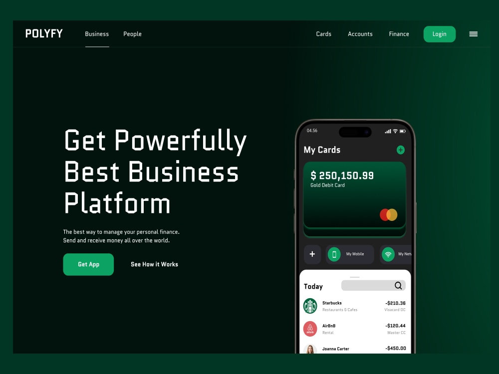 A unique figma website design or landing page | Upwork