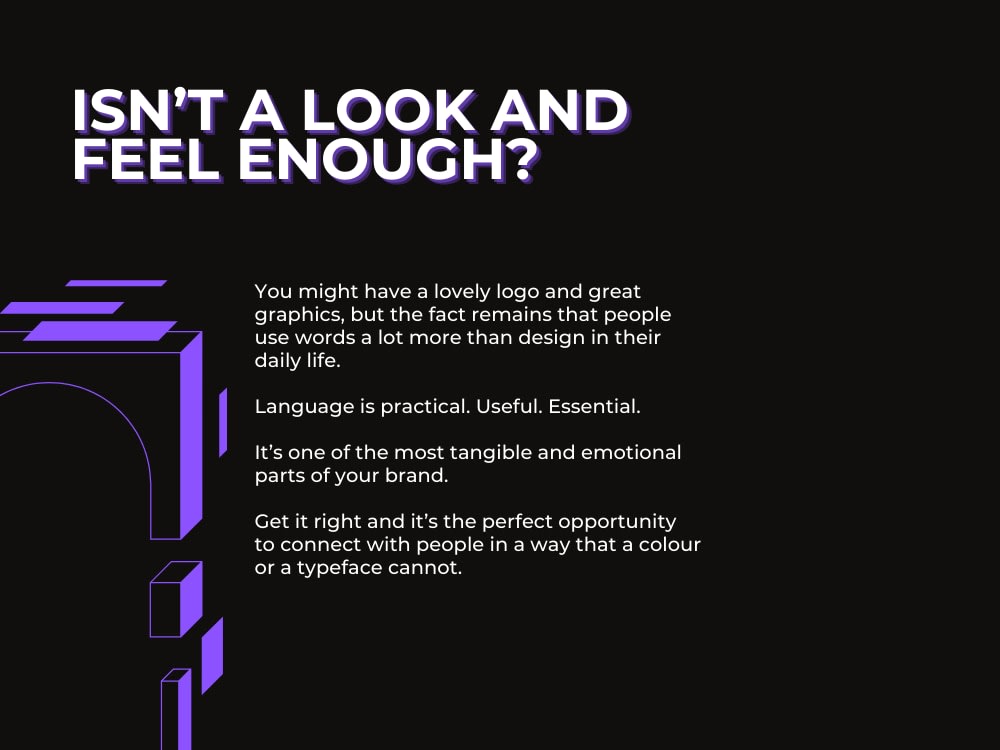 A comprehensive verbal identity with TOV guidelines and examples | Upwork