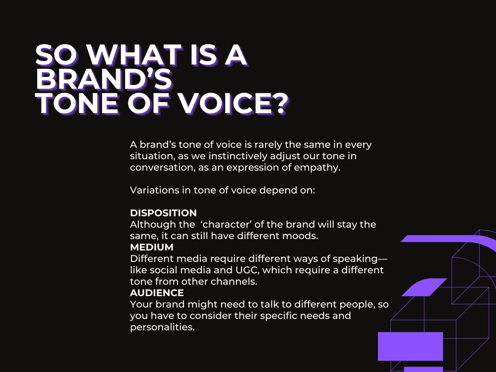 A comprehensive verbal identity with TOV guidelines and examples | Upwork