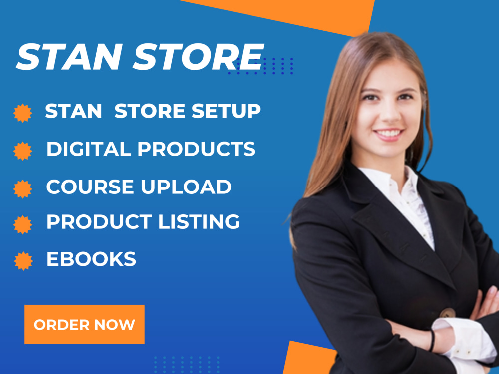 Stan store digital products stan store setup, stan store product listings | Upwork