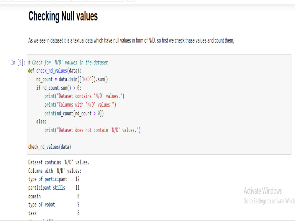 Data analysis of textual dataset | Upwork