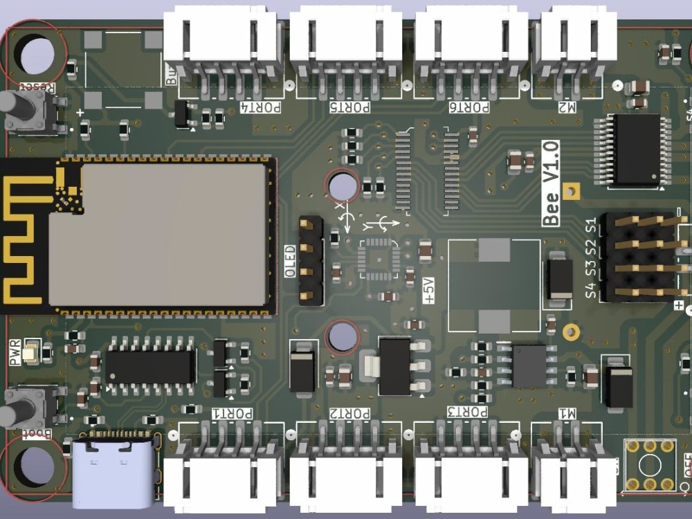 KiCad with: Schematic, PCB, Gerberfiles, Drill file, PnP file and BOM ...