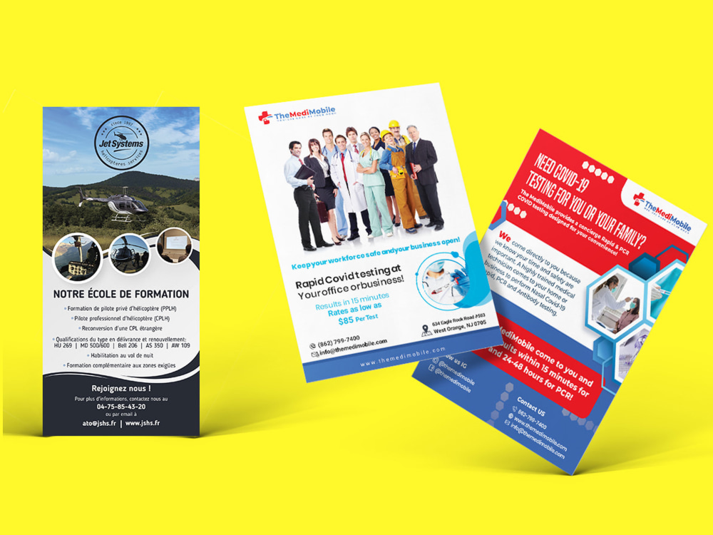 Nice business oriented professional flyer and brochure designs | Upwork