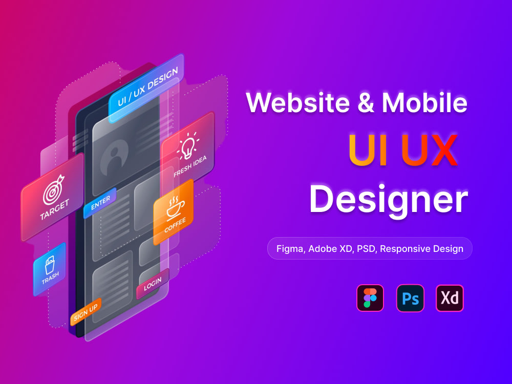 UI UX Expert-UI UX Designer-Web & Mobile Design-Website Design-Figma Design | Upwork