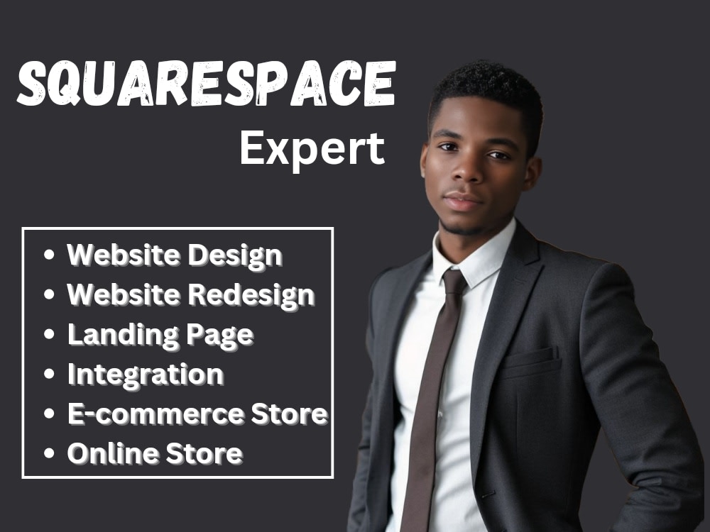 Squarespace | Website design | Converting Squarespace landing Page Design | Upwork