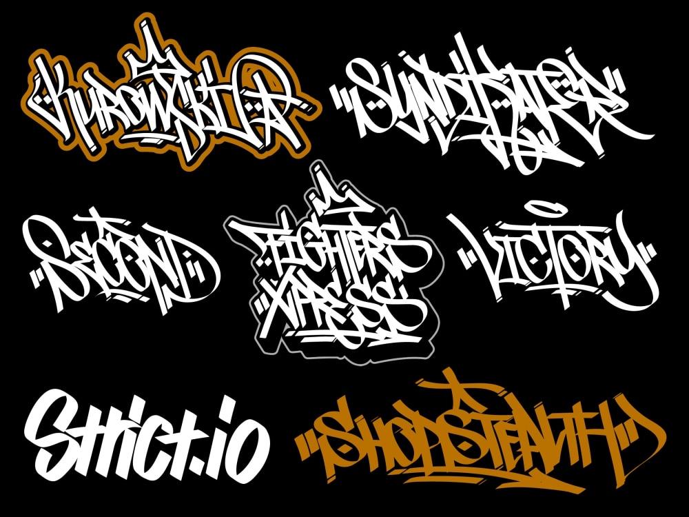 Amazing graffiti tags/handstyles lettering | Upwork