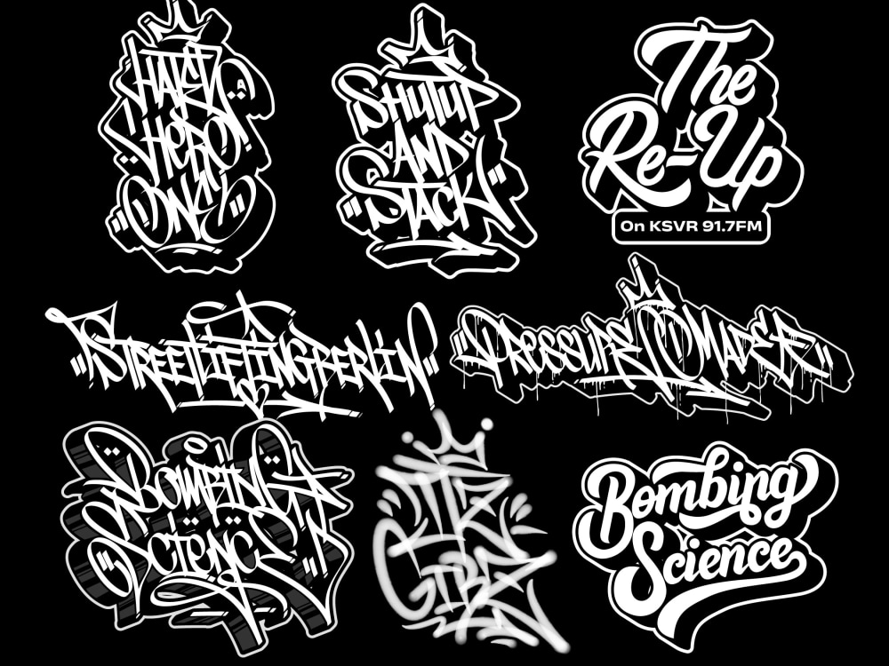 Amazing graffiti tags/handstyles lettering | Upwork