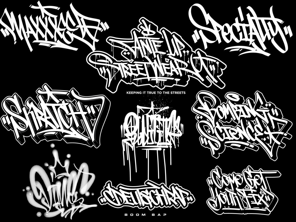 Amazing graffiti tags/handstyles lettering | Upwork