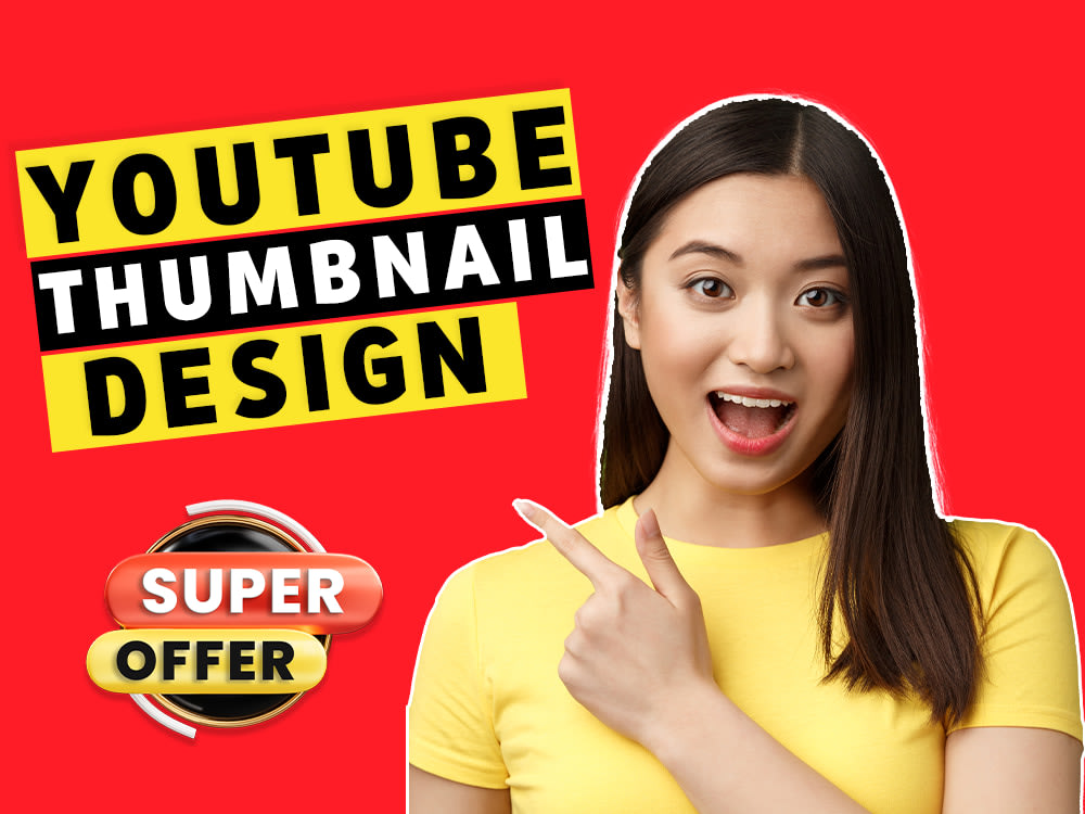Attractive and eye catching YouTube Thumbnail Designs | Upwork