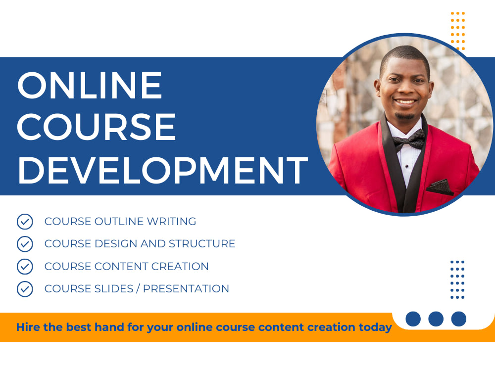 Online Course Content, Course Curriculum, Lesson Plan and Course ...