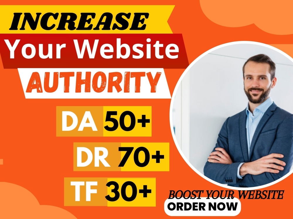 Increase domain rating ahrefs dr domain authority moz da tf | Upwork