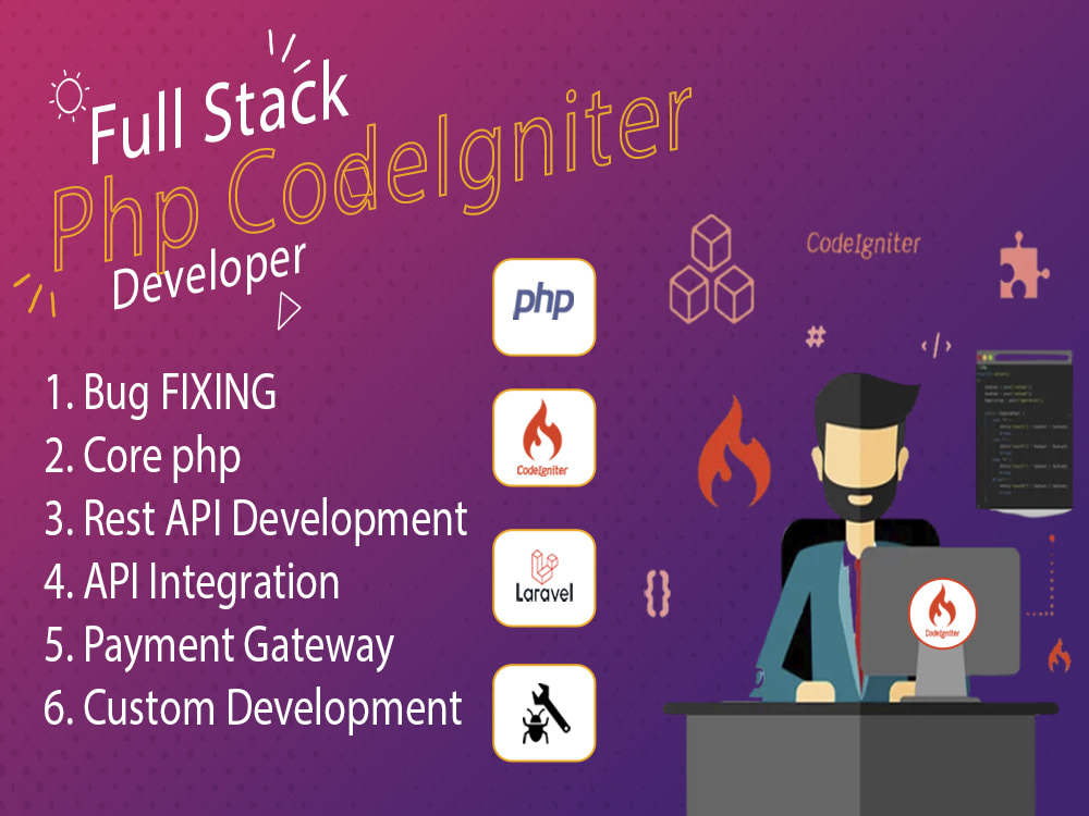 An Senior PHP CodeIgniter Developer | Bug fixed in PHP | Codeigniter ... An Senior PHP CodeIgniter Developer | Bug fixed in PHP | Codeigniter ...