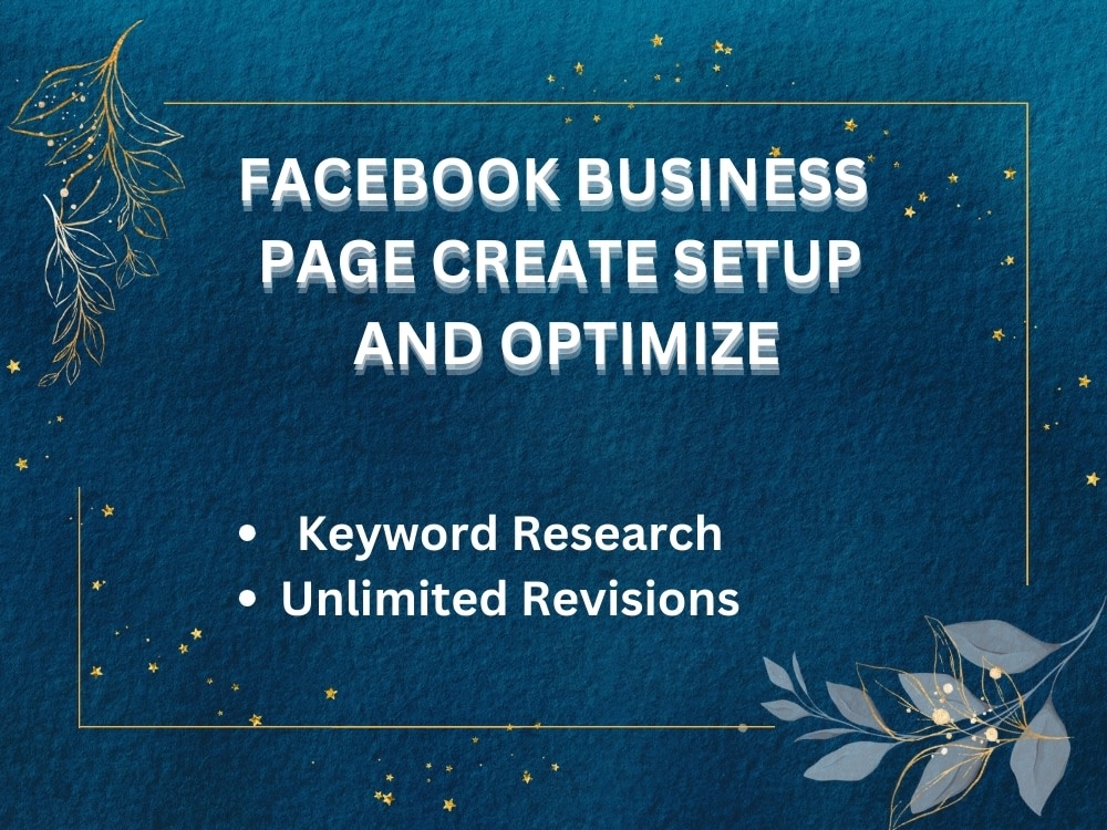 Facebook business page setup and optimize | Upwork