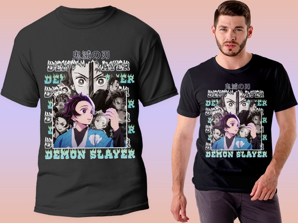 Bootleg Anime Tshirt Design | Upwork