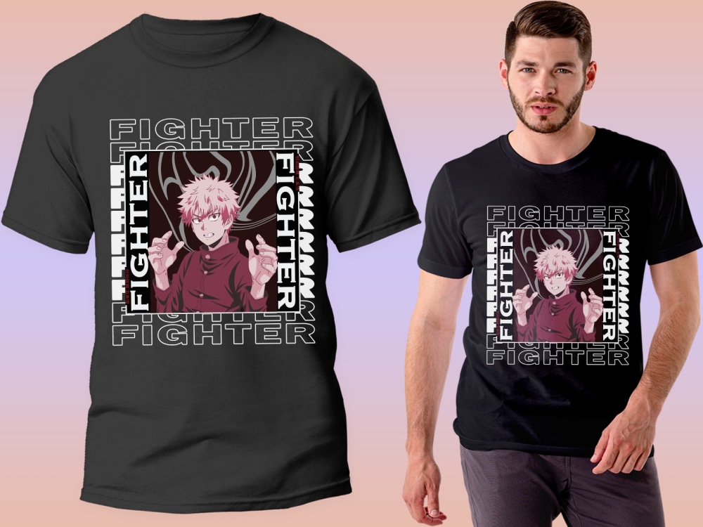 Bootleg Anime Tshirt Design | Upwork