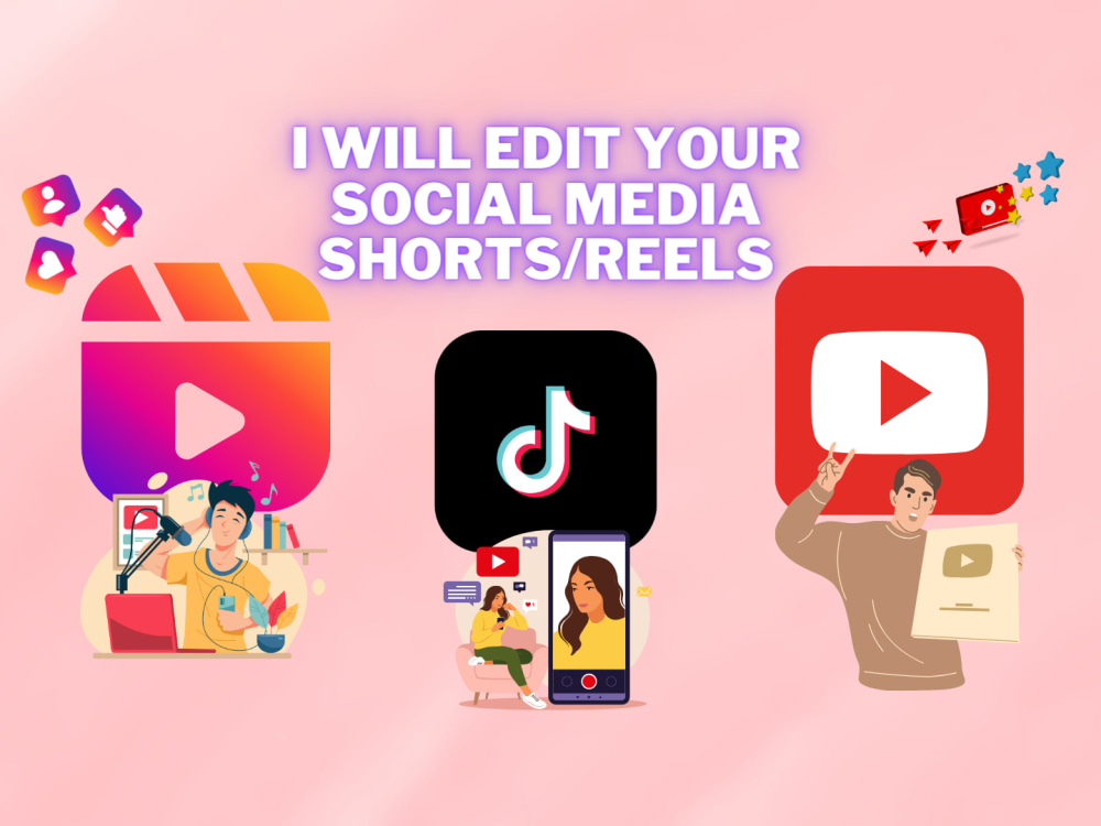 Edited Your Instagram Reels Youtube Shorts And Tiktok Upwork