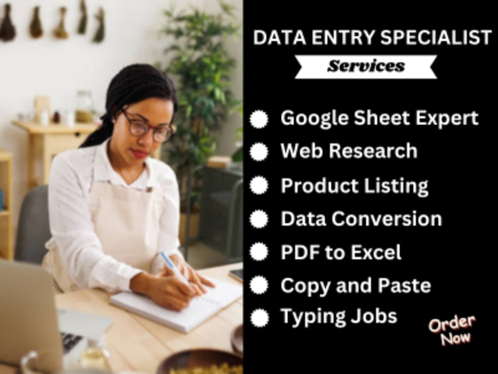 An outstanding Data Entry Specialist | Upwork