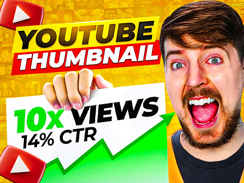 YouTube thumbnail design that maximizes impressions | Upwork