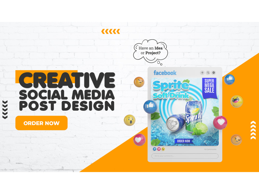 Any type of social media post design | Upwork