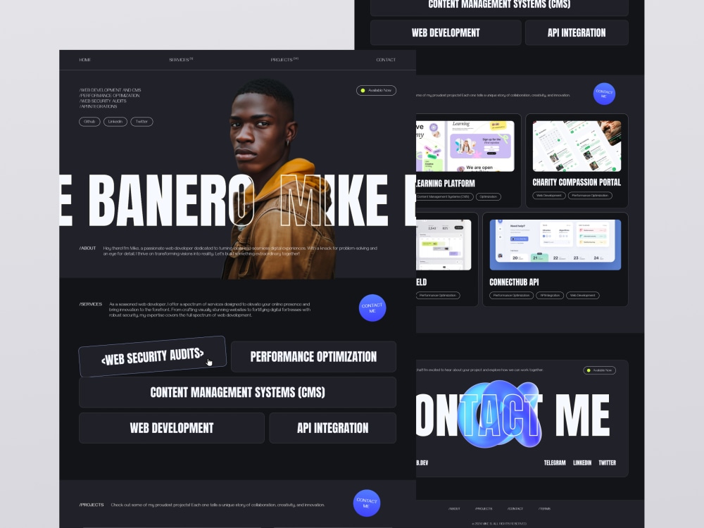 A modern and user-friendly website design on Figma | Landing page | UI ...