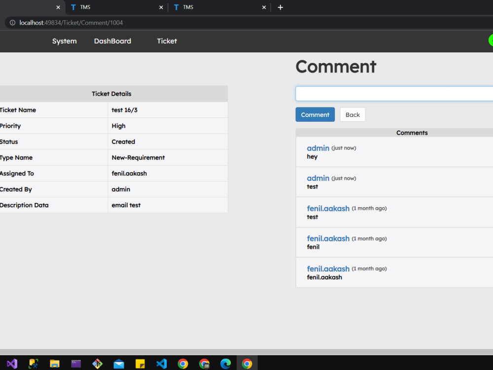 Ticket Management System In ASP.NET MVC | Upwork