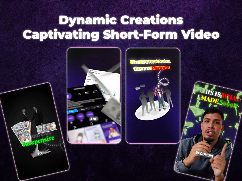 Dynamic Creations: Captivating Short-Form Video Editing | Upwork