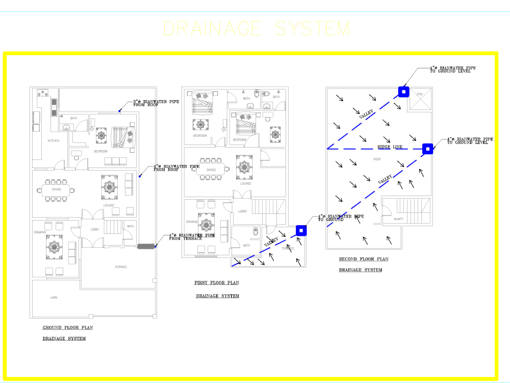 Converted your pdf, jpg, hand drawing to Autocad dwg, redraw drawing ...