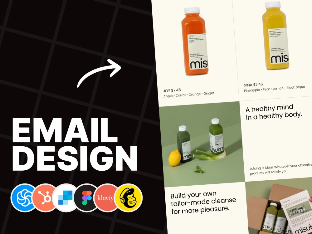 Email design & HTML Development | Drag & Drop Emails | Campaign Emails ...