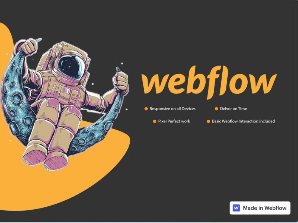 Create responsive webflow website design | Upwork